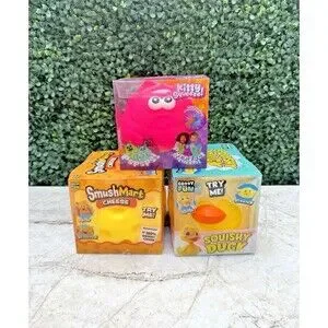 Smushmart | Toys | New Smush Mart Squeeezy Squishy Lot 3 Cheese Duck ...